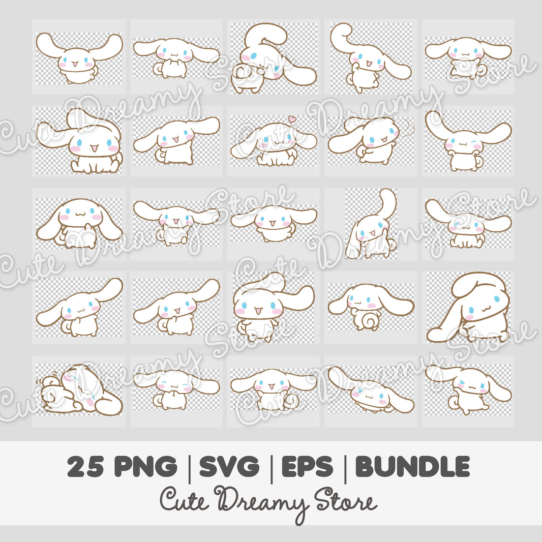 Cinnamoroll cliparts – Cute Dreamy Store