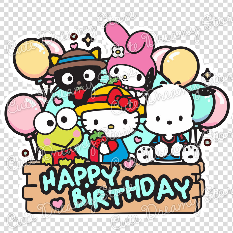 Birthday Clipart SVG/PNG/EPS 🎉🎂 | Perfect for Party Decor & Invitations ...
