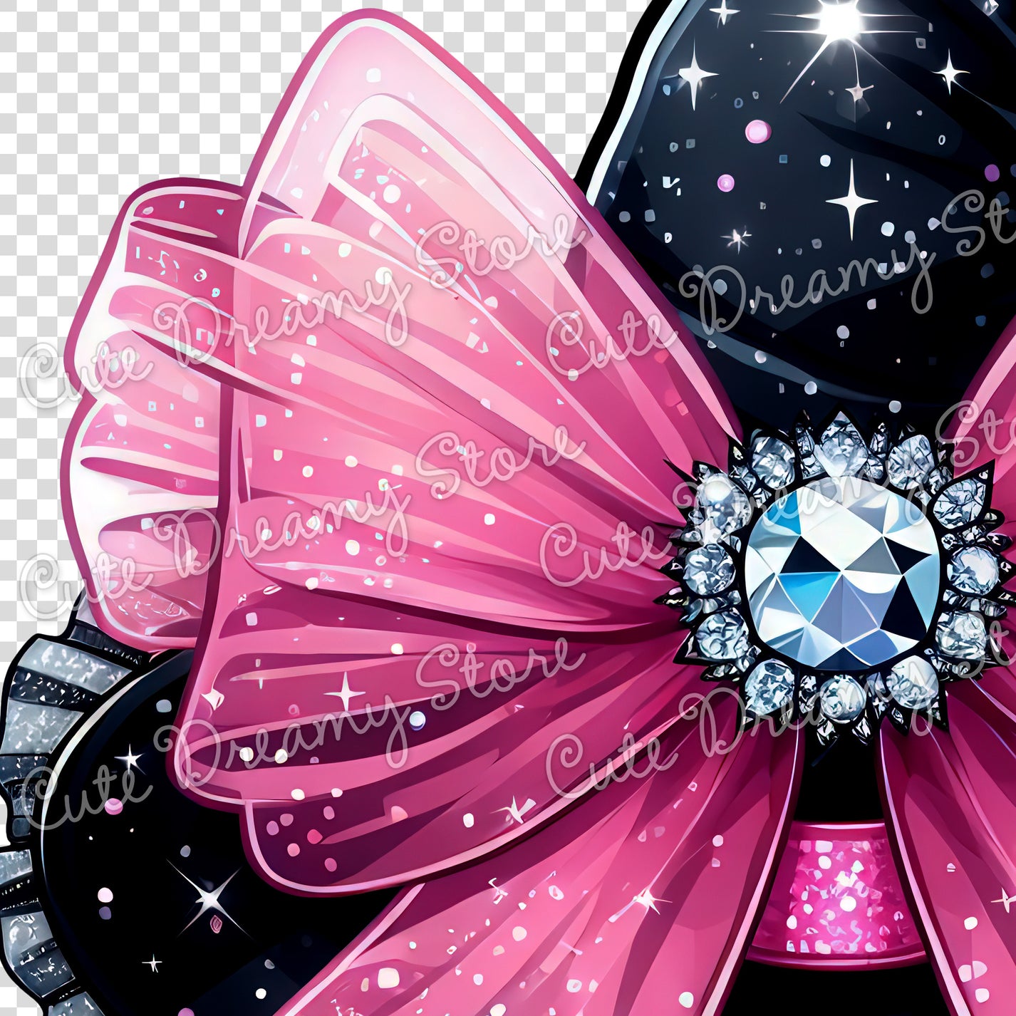 Halloween Glitter Witch Hat / PNG Transparent Background – Cute Dreamy ...