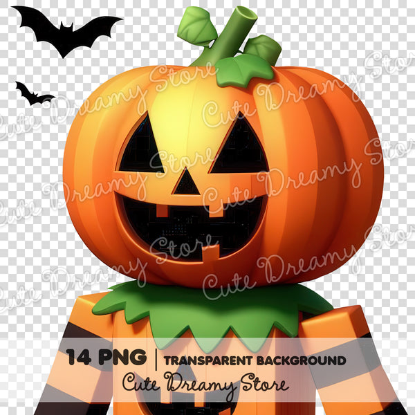 Halloween Roblox clipart / PNG transparent background – Cute Dreamy Store