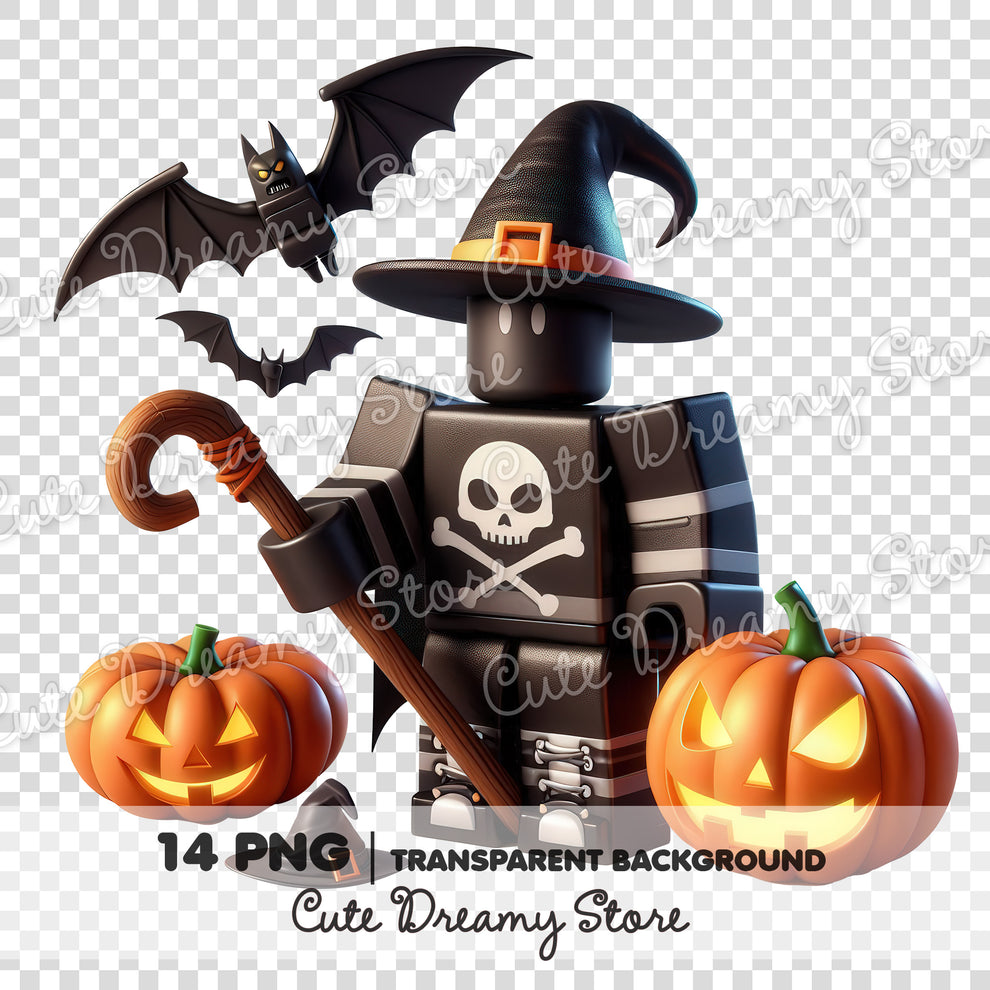 Halloween Roblox clipart / PNG transparent background – Cute Dreamy Store