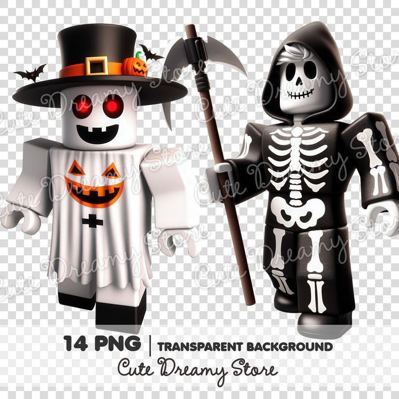 Halloween Roblox clipart / PNG transparent background – Cute Dreamy Store