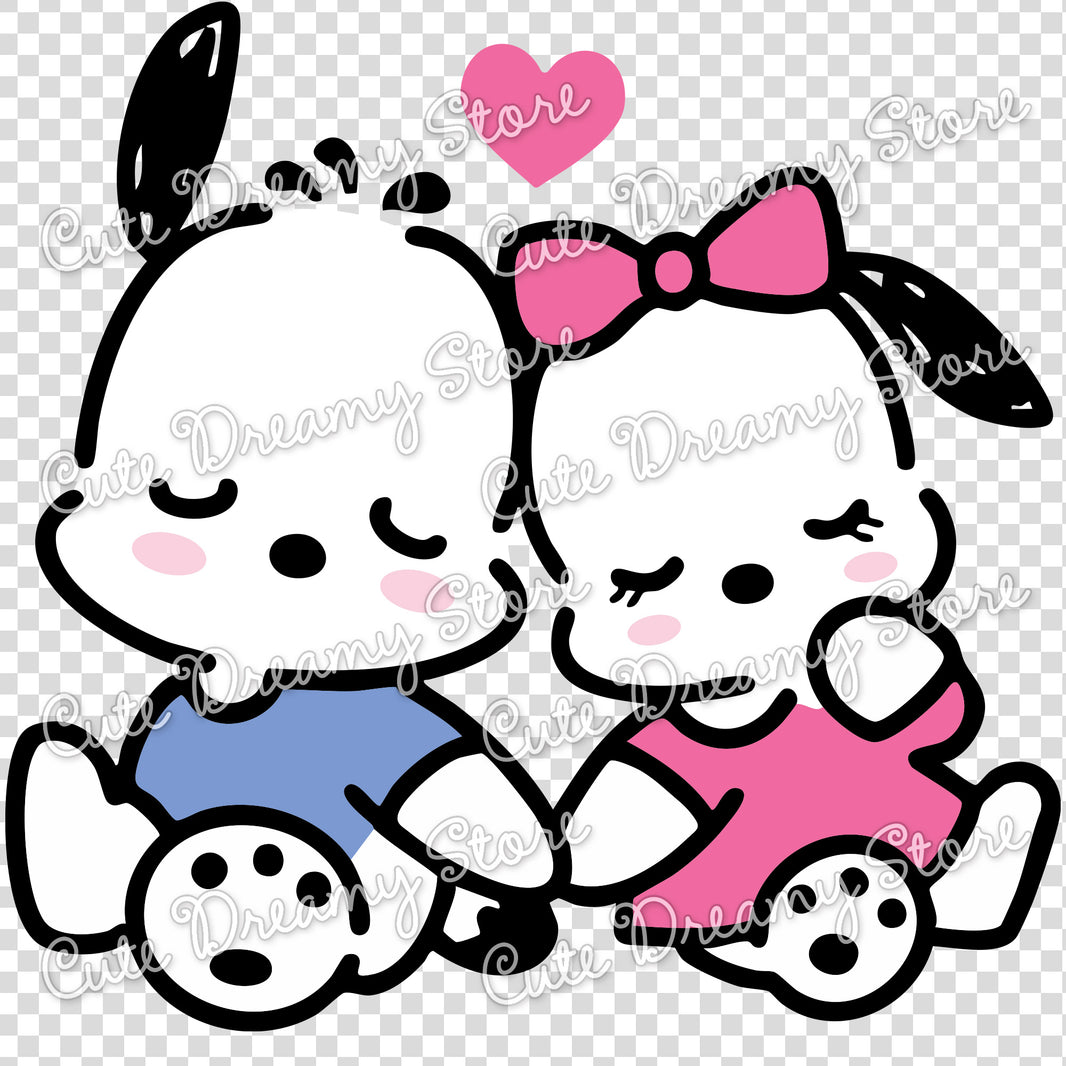 Pochacco Clipart - Cute Digital Download SVG / PNG / EPS – Cute Dreamy ...