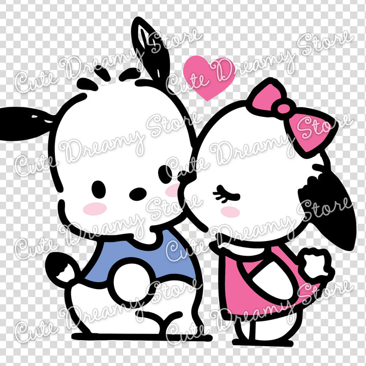 Pochacco Clipart - Cute Digital Download SVG / PNG / EPS – Cute Dreamy ...